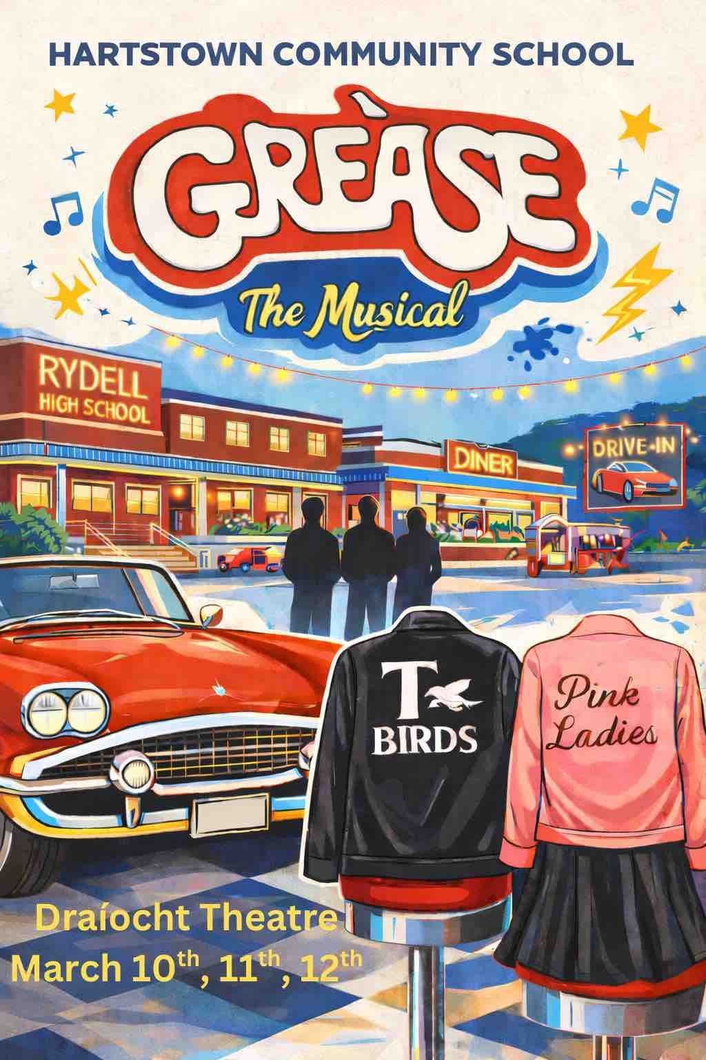 Grease – Transition Year Musical | Hartstown Community School